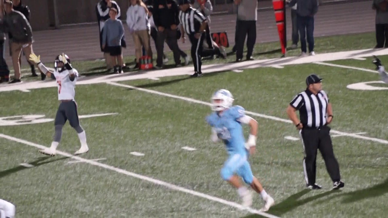 Chase Hartsell CDM Football Playoff Game vs Roosevelt 11/10/17 - YouTube