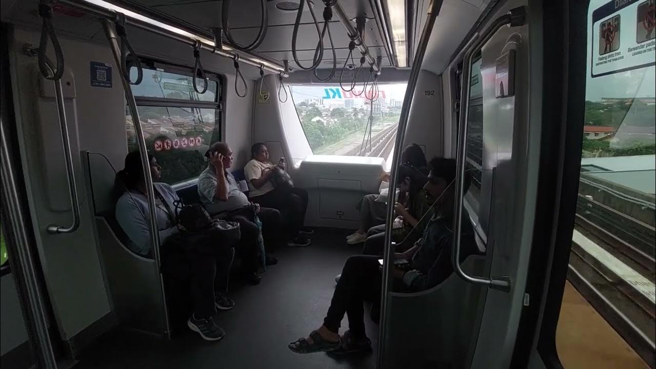 LRT Kelana Jaya Line - Taman Bahagia to Kelana Jaya [92] - YouTube