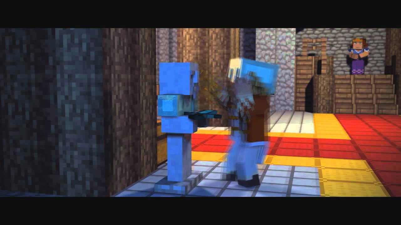 Minecraft: Captain Sparklez 'Fallen Kingdom' Sped Up 400% [FUNNY] - YouTube