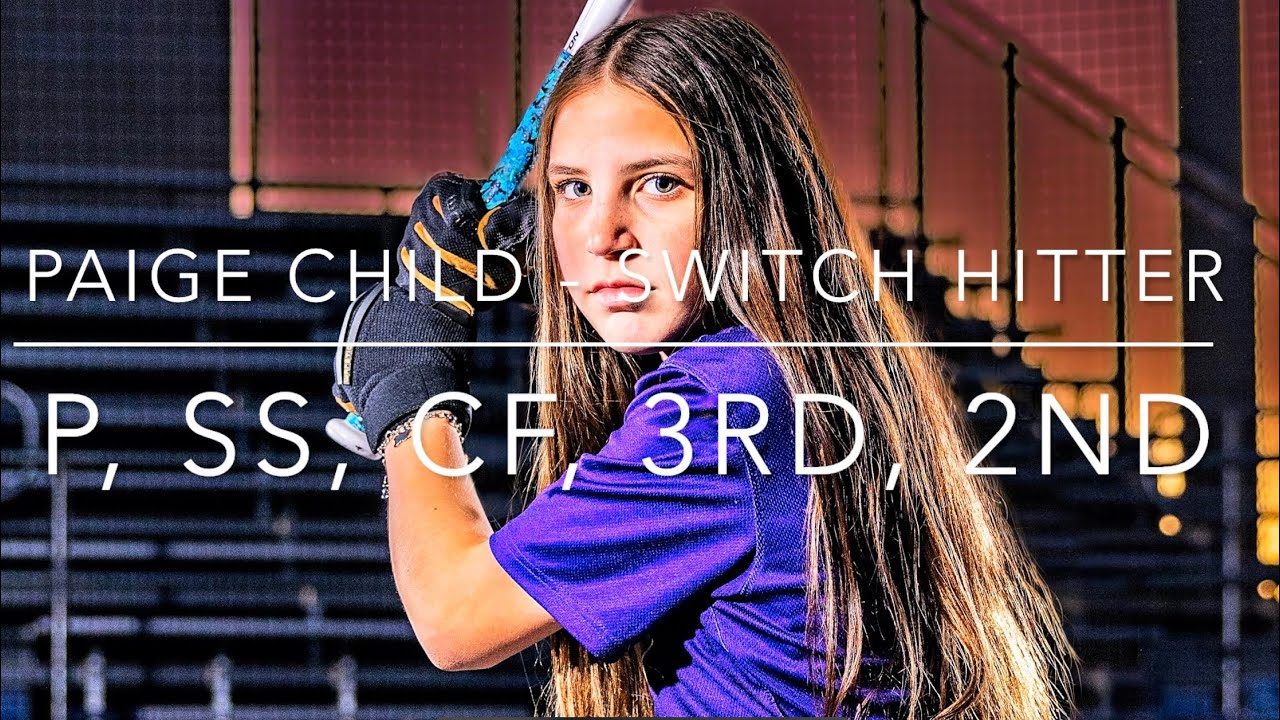 2023 Freshman Highlights - Paige Child - P/SS/CF/2nd/3rd/Switch Hitter ...