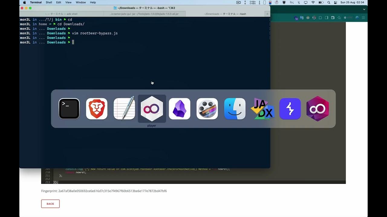 7.2. Root detection bypass - Frida | Allsafe App Walkthrough | Android ...