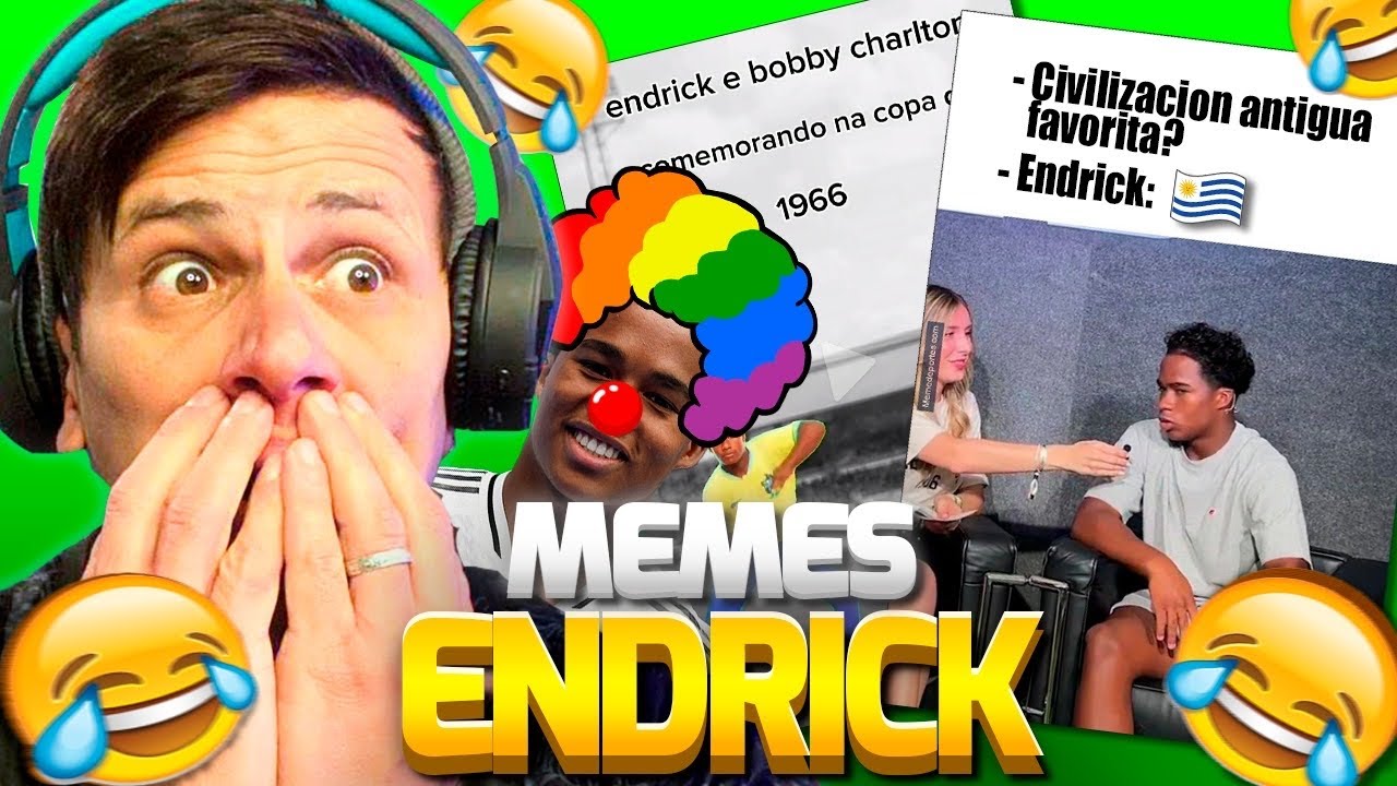 ALLAN HACE REACCION DE LO MEMES DE ENDRICK.. HOY? TIENE MAS TITULOS QUE ...