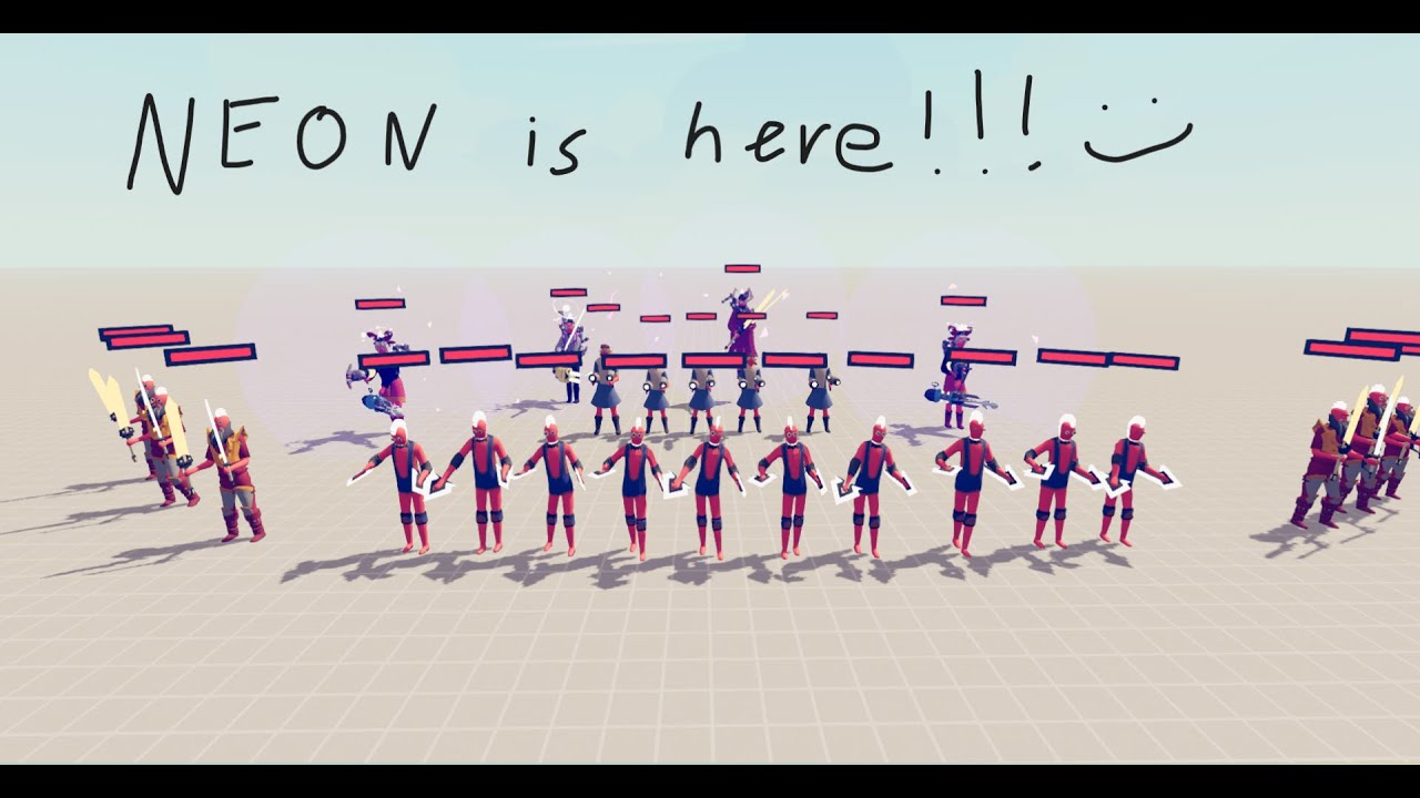 The NEON Faction is FINALLY in TABS - YouTube