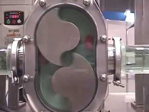 Rotary Piston Pump Solids Pumping - YouTube