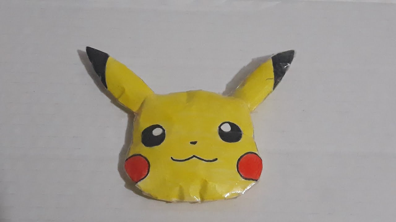 Pikachu Squishy With Paper | Pikaçu Sukuşi | Pokemon - YouTube