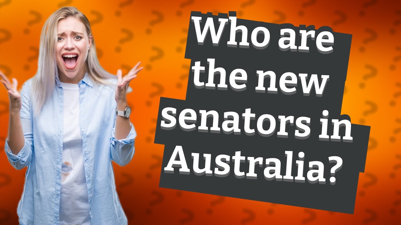 Who are the new senators in Australia? - YouTube