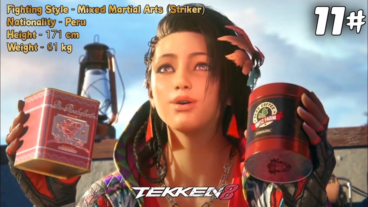 Azucena Milagros Ortiz Castillo Character Episodes Tekken 8 Full Match ...