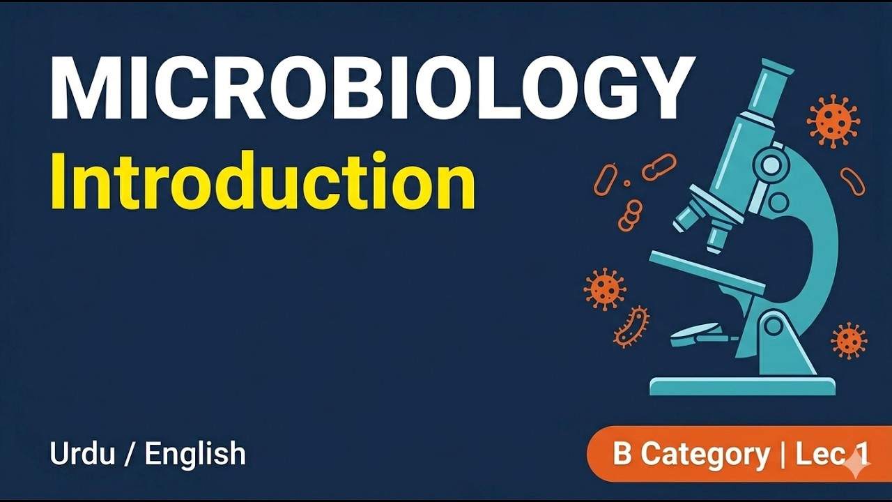 Microbiology B Category Lecture 1 😳 | Must Know Concepts for Exams ...