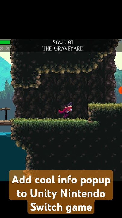 Added cool info popup to My Unity Nintendo Switch game #unitydev #unity #gamedev #indiegame ...