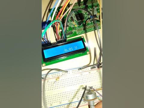 STM32F4-LCD-ADC - YouTube