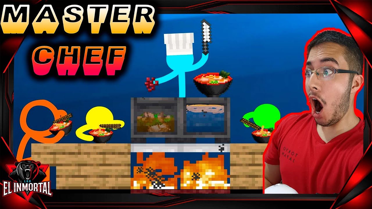 EL MASTER CHEF The Chef - Animation vs. Minecraft Shorts Ep 32 REACCION ...