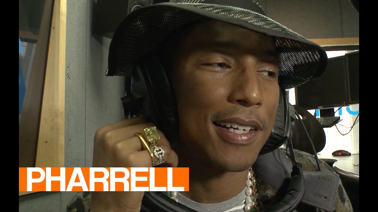 Pharrell Williams Interview - Ed Sheeran, Sam Smith, Austin Mahone, and ...