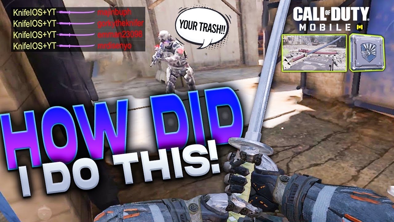 CARRYING *TOXIC* TEAMMATES IN SOLO LEGENDARY RANK S&D! KNIVES ONLY ...