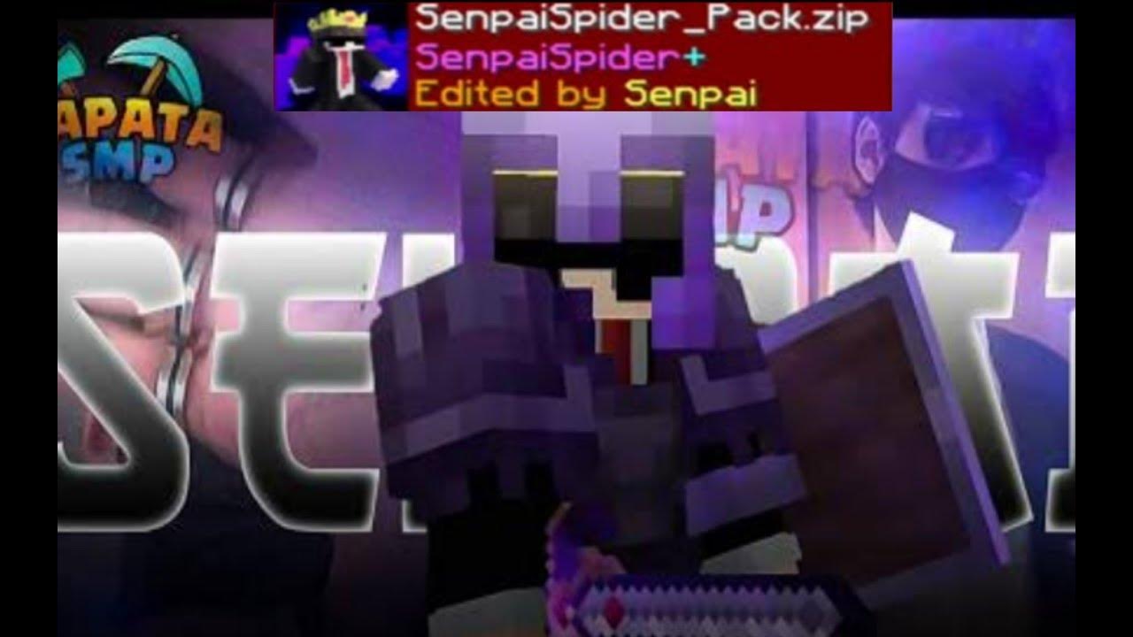 Senpai Spider 50k texture pack for MCPE - YouTube