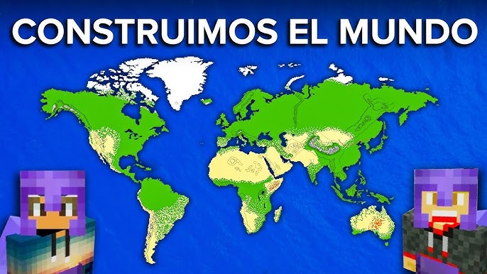Mapa Del Mundo De Minecraft Creando Un Nuevo Mundo En Minecraft