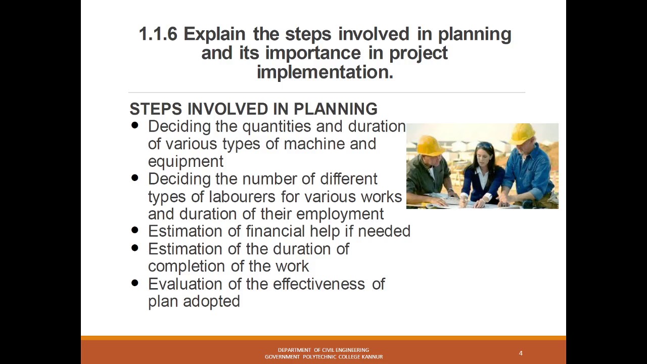 Steps Involved In Planning And Its Importance In Project Implementation Steps Involved In Planning And Its Importance In Project Implementation