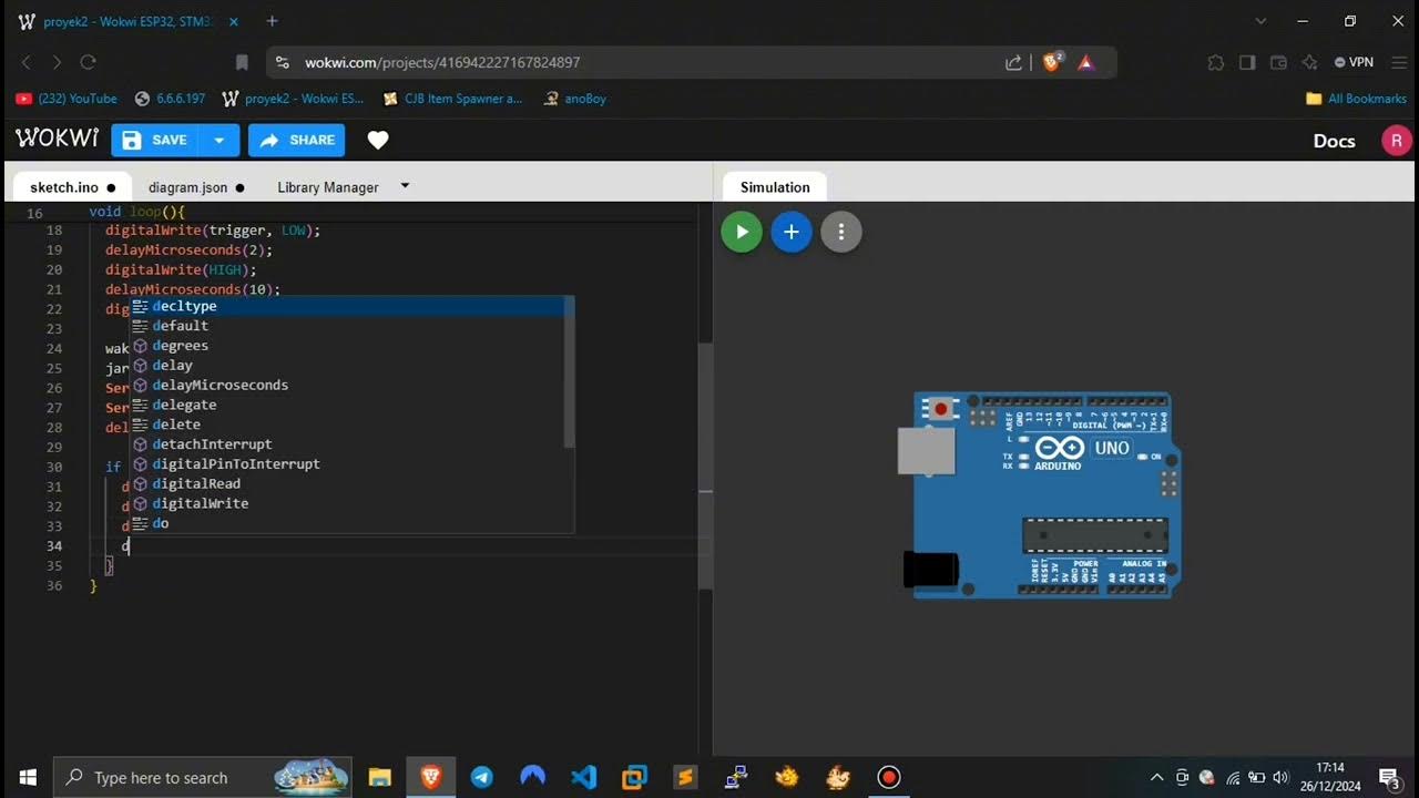 Project 'make sensor use arduino'#coding #codingbeginners #arduino #javascript #tech # ...