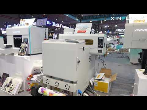 DTF Printer A2 all in one agentcy XF 450PRO1 Xinflying printer I1600-A1Epson heads - YouTube