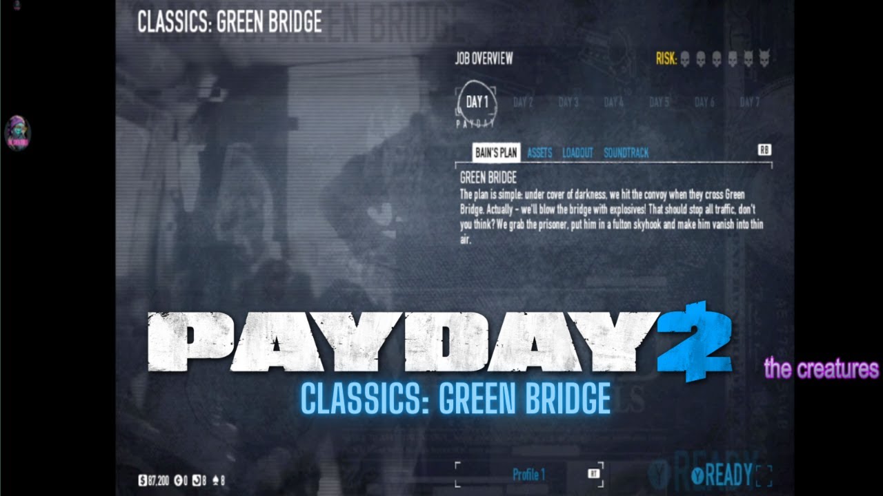 PayDay 2 - Classics Green Bridge - YouTube