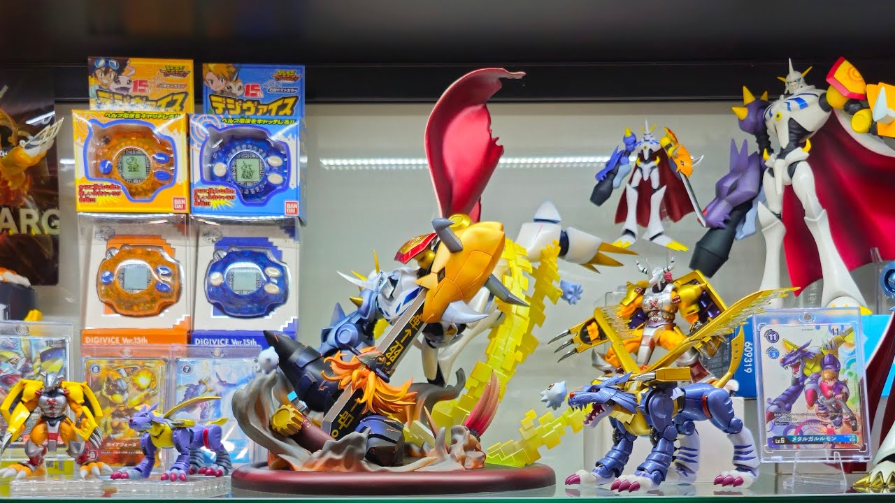 10th year anniversary of my DIGIMON collection - YouTube