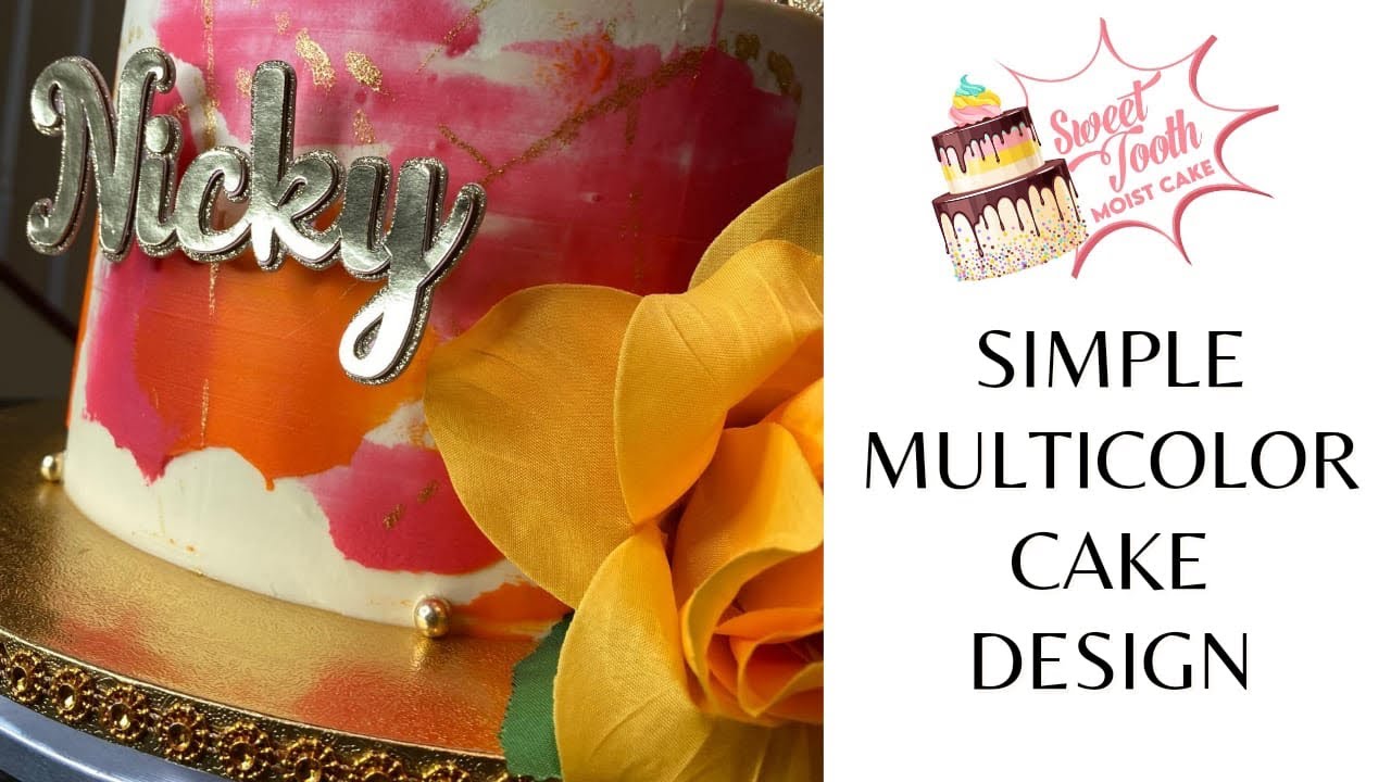 The Most Satisfying Multicolor Cake Decorating Ideas & Techniques - YouTube