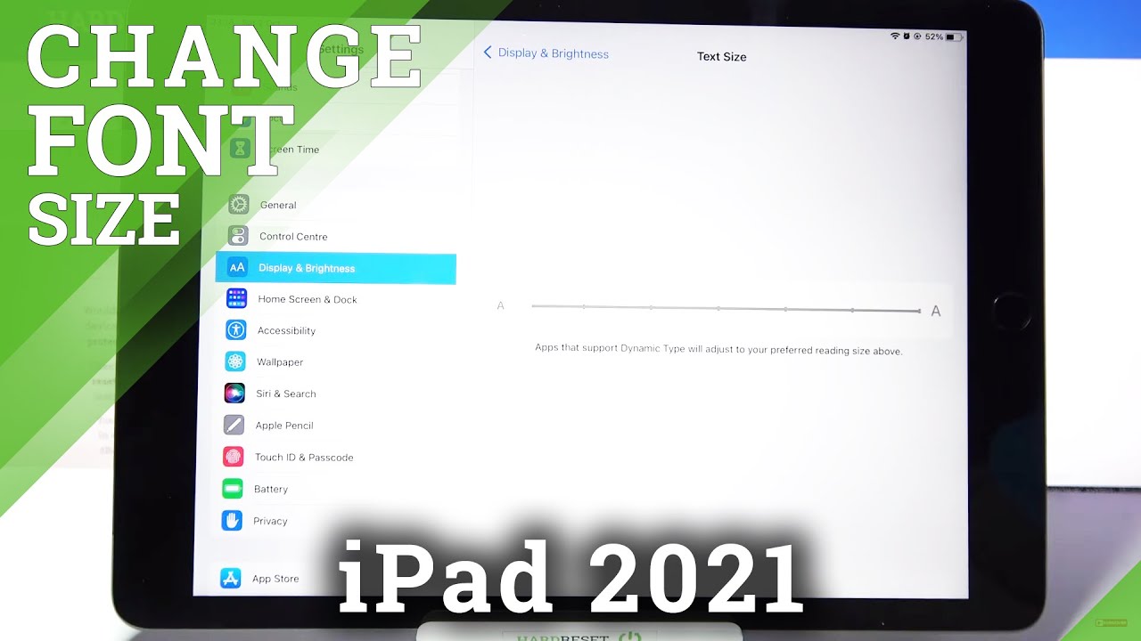 How To Change Font Size On IPad 2021 Personalize Fonts On IPad 9th Gen YouTube How To Change Font Size On IPad 2021 Personalize Fonts On IPad 9th Gen YouTube