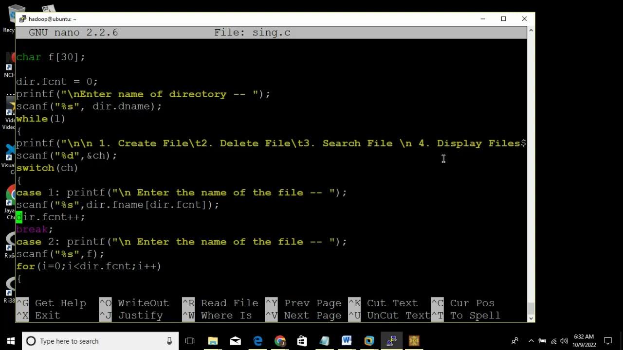 File Management in OS- Single Level Directory - YouTube