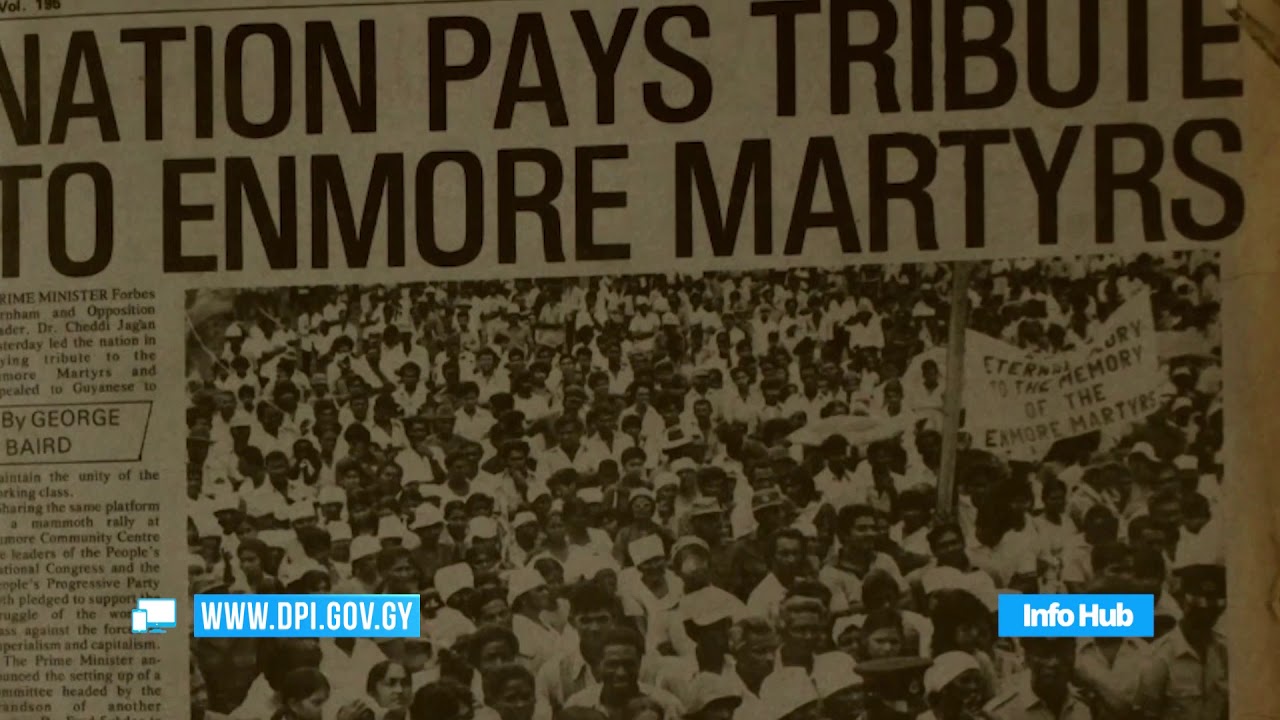 Enmore Martyrs remembered on 72nd death anniversary - YouTube