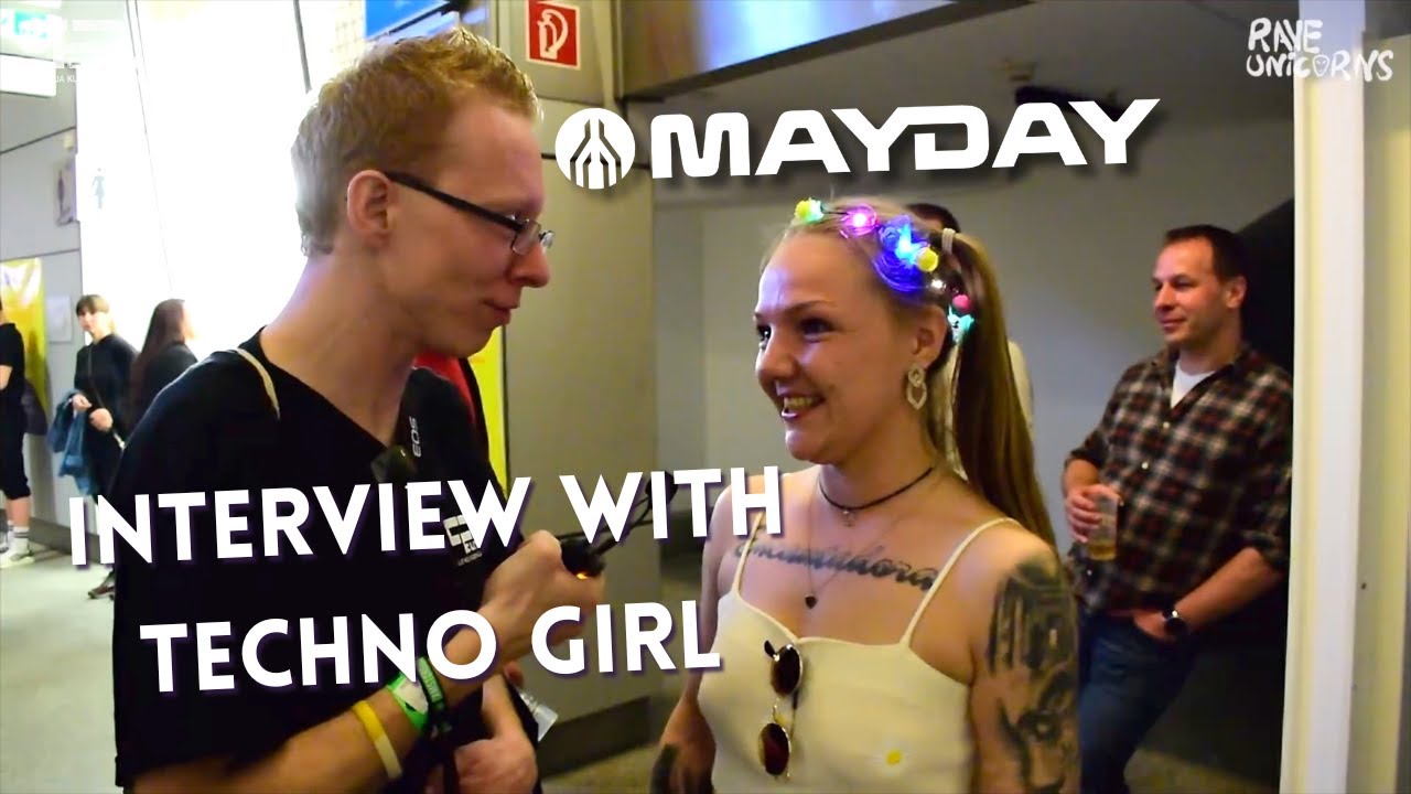 Interview mit Techno Girl aus Deutschland. MAYDAY Dortmund 2022. Rave ...