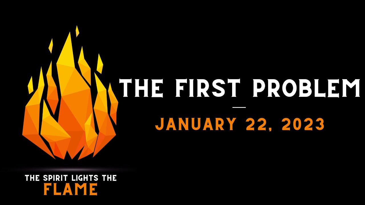 The First Problem - YouTube
