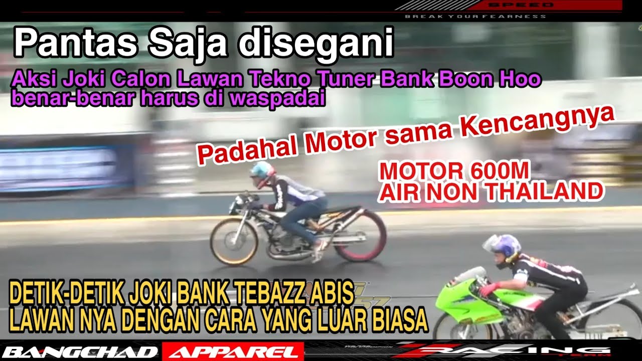 LUAR BIASA AIR NON THAILAND..!! Joki Bank Boonho Calon Lawan Tekno ...