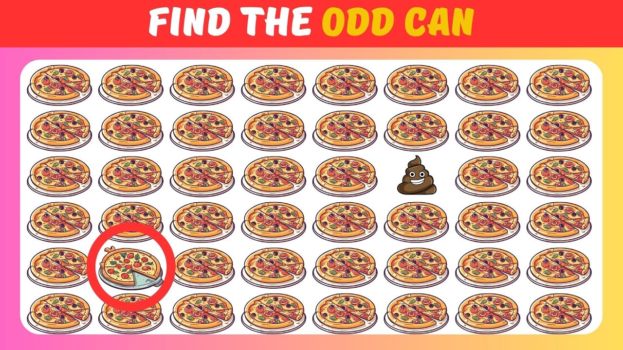 Spot the Odd Emoji! | From Easy to Impossible | Ultimate Brain Teaser ...