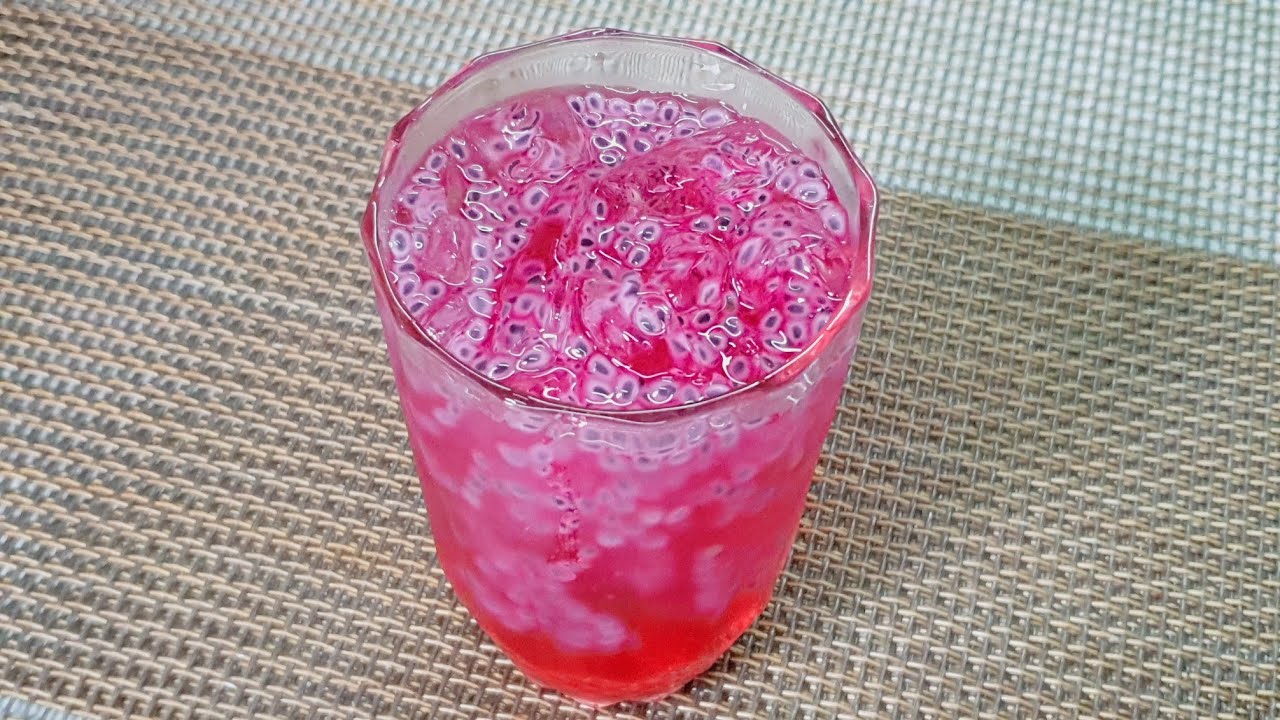 RESEPI AIR SIRAP SELASIH YANG SEDAP | MENU BERBUKA PUASA - YouTube