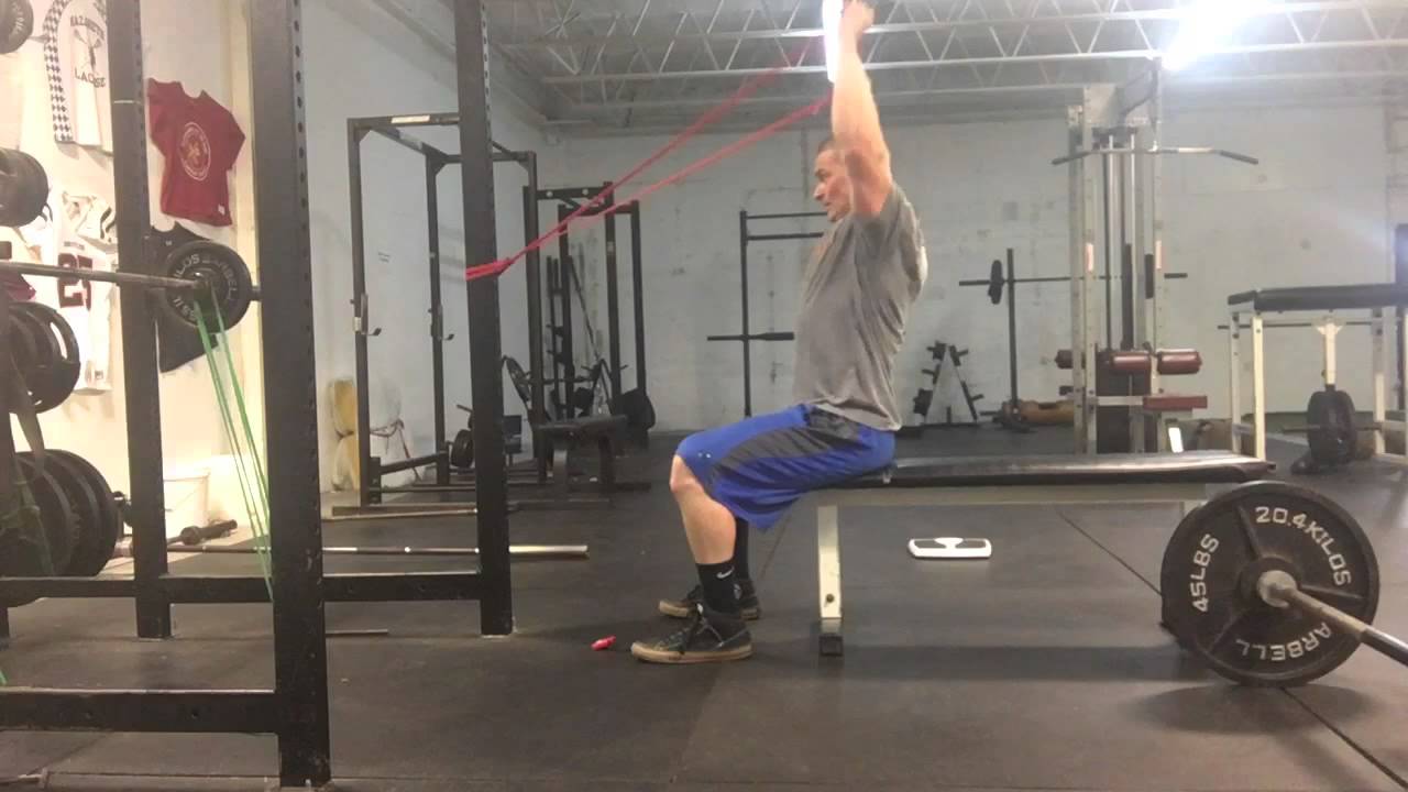 Seated Band Press - YouTube