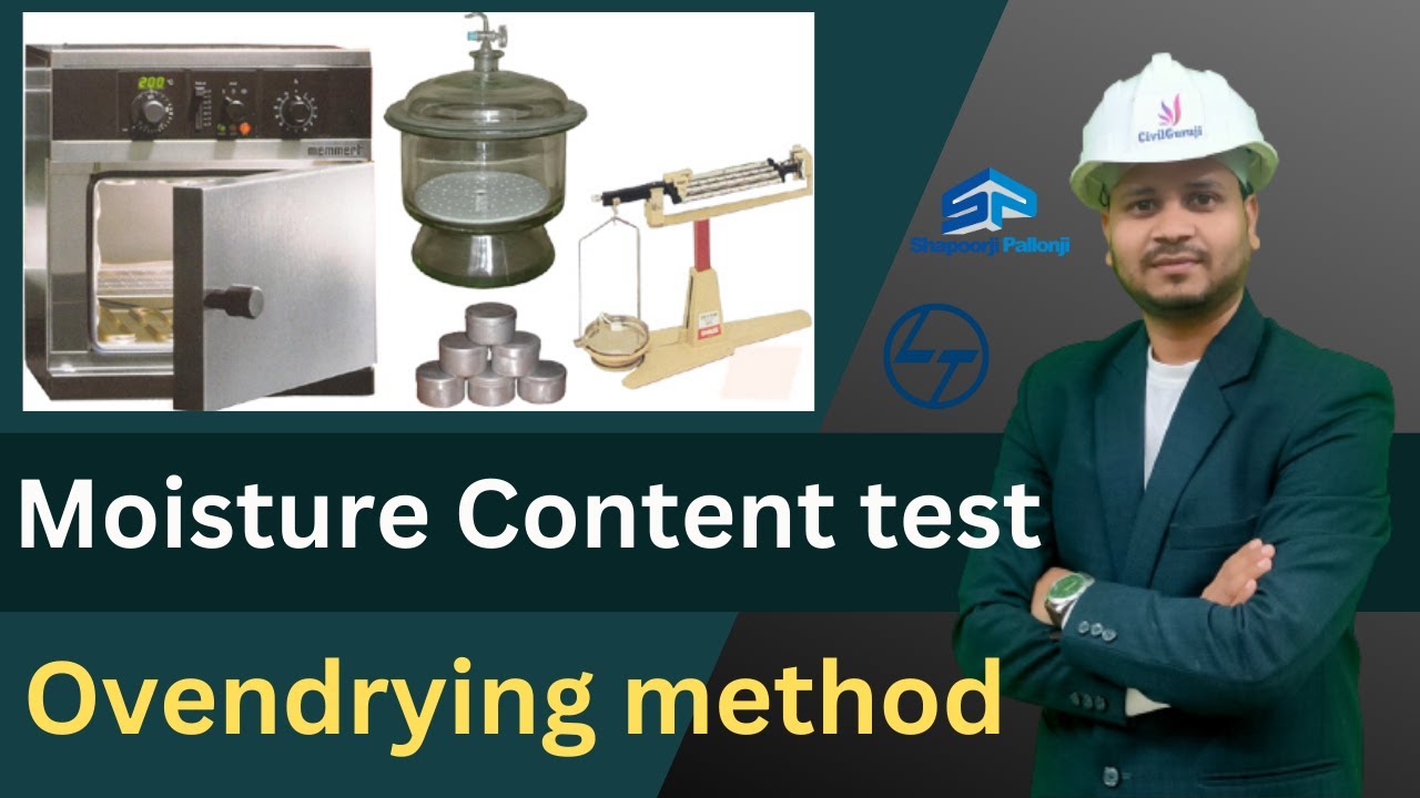 How to calculate moisture content in soil and soil #construction #test ...
