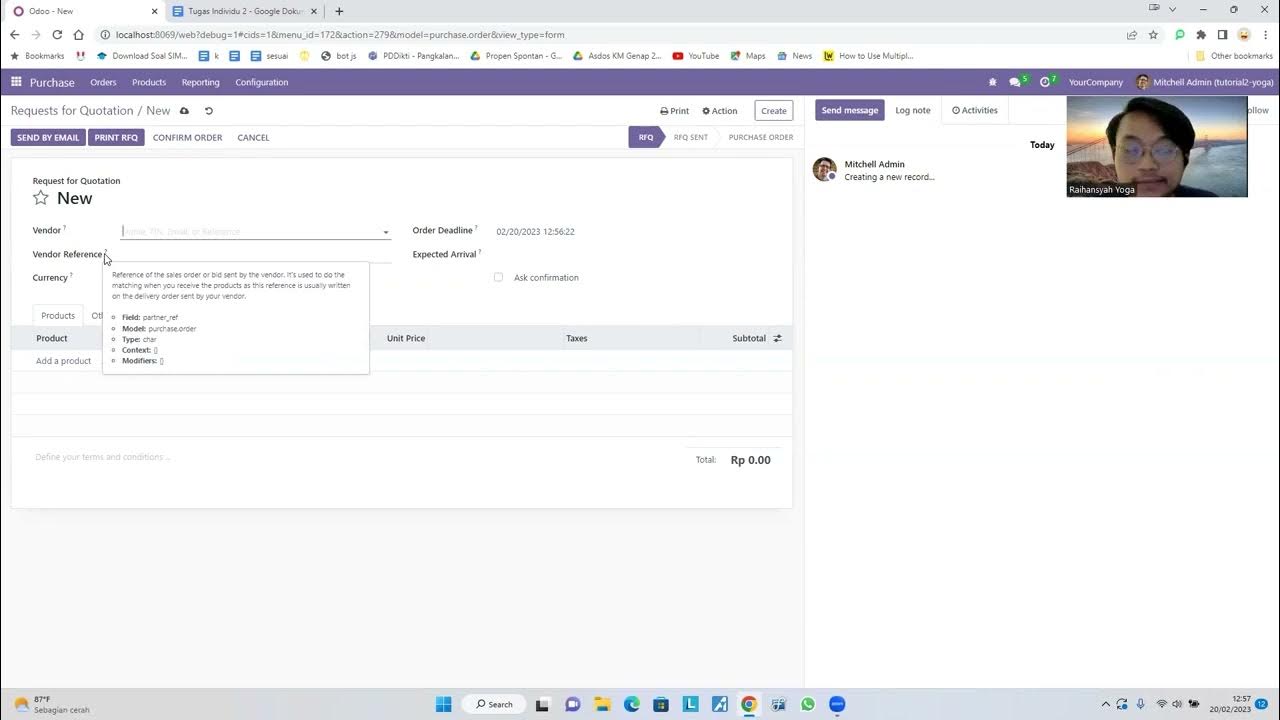 [Odoo 16] Instalasi modul + konfigurasi developer mode Odoo pada ...