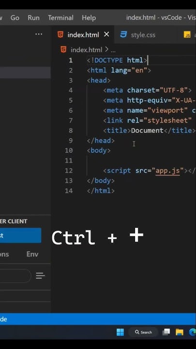 VS Code Tricks & Shortcuts - Part 1 #coding #shorts #vscode #hacks - YouTube