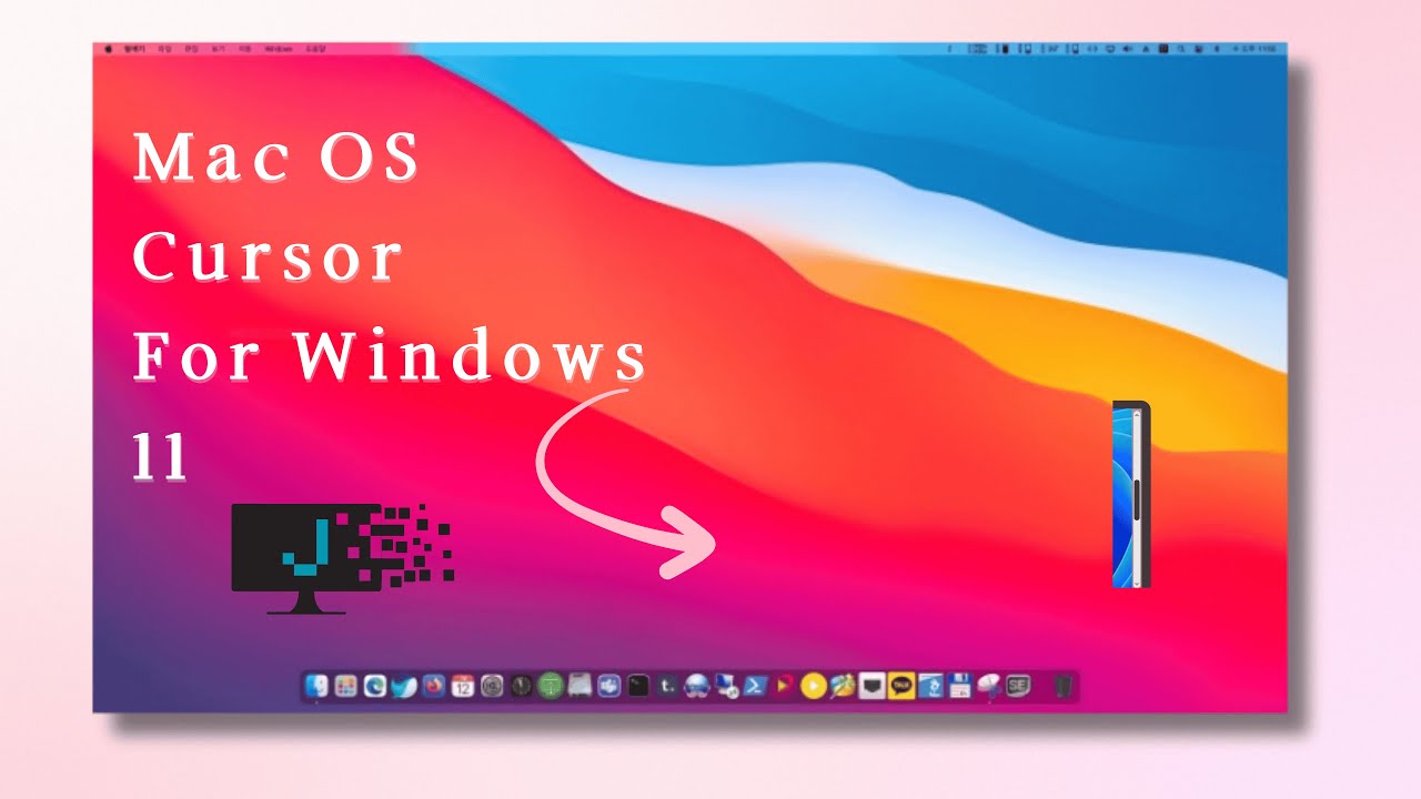 HOW TO DOWNLOAD AND INSTALL MAC OS CURSOR FOR WINDOWS 11 - YouTube