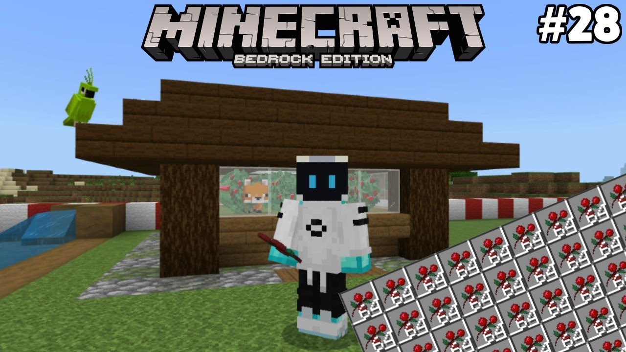 Sweet Berry Farm - Minecraft Let's Play #28 (Collecting One Stack of ...
