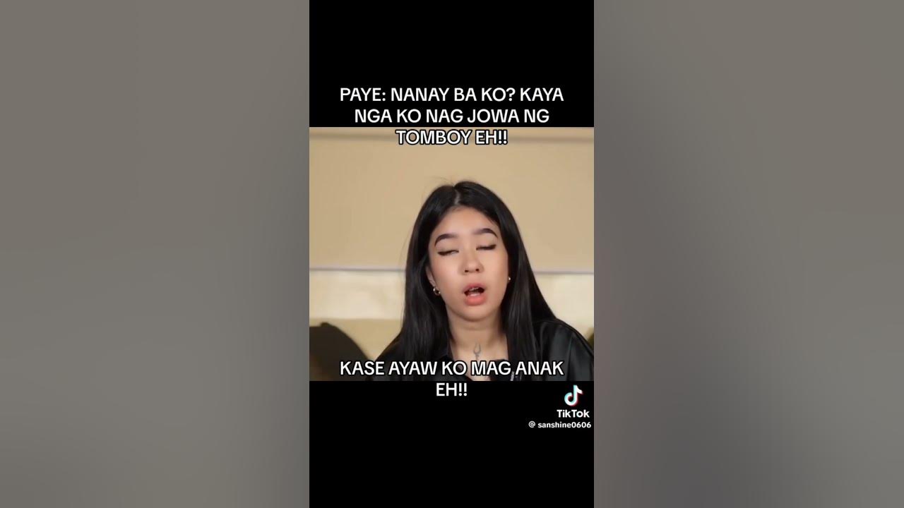 kayang nag boyfriend nang tomboy paye galang #highlights toro family #trendingshorts - YouTube