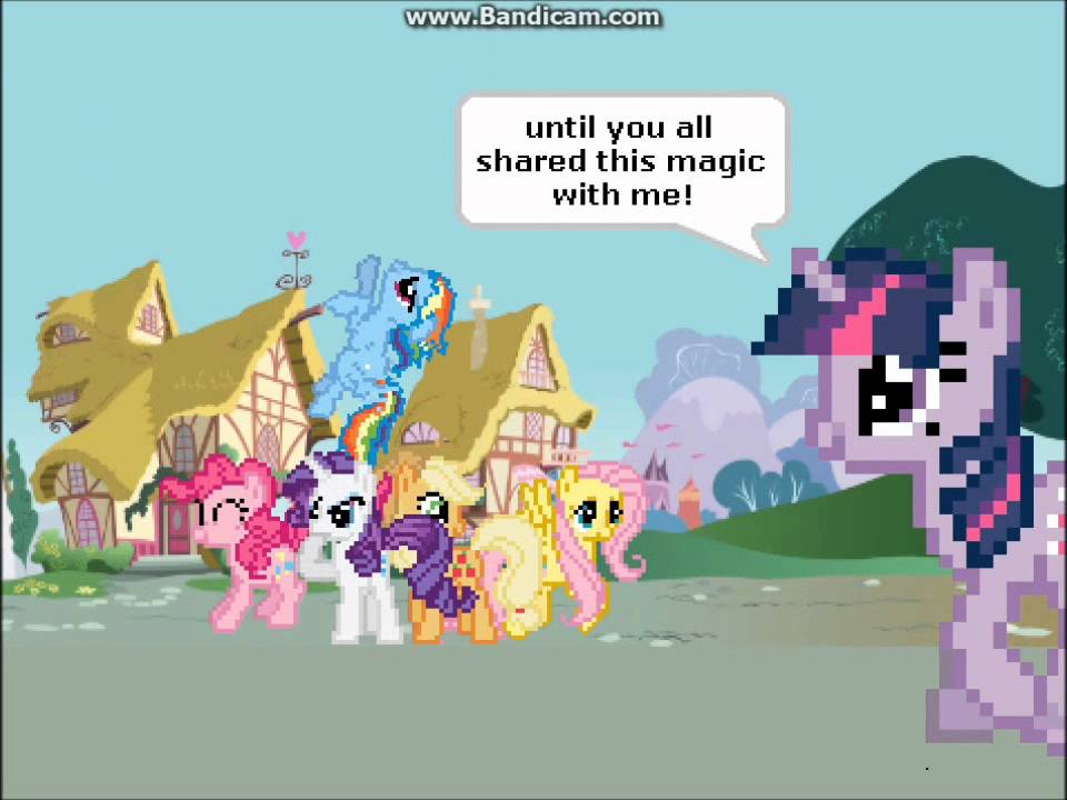MLP FiM opening theme recreated in MIT Scratch - YouTube