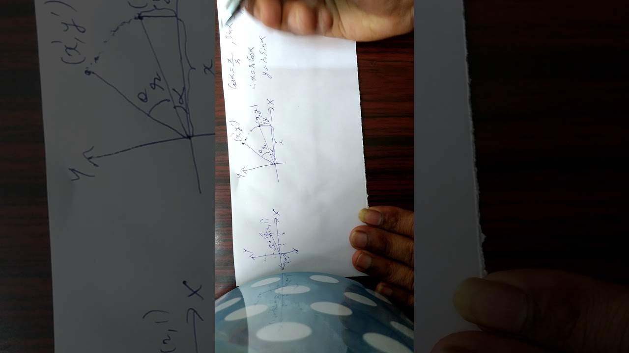 How To Find Rotation Matrix Using Simple Geometry by Prof Dinanath How To Find Rotation Matrix Using Simple Geometry by Prof Dinanath