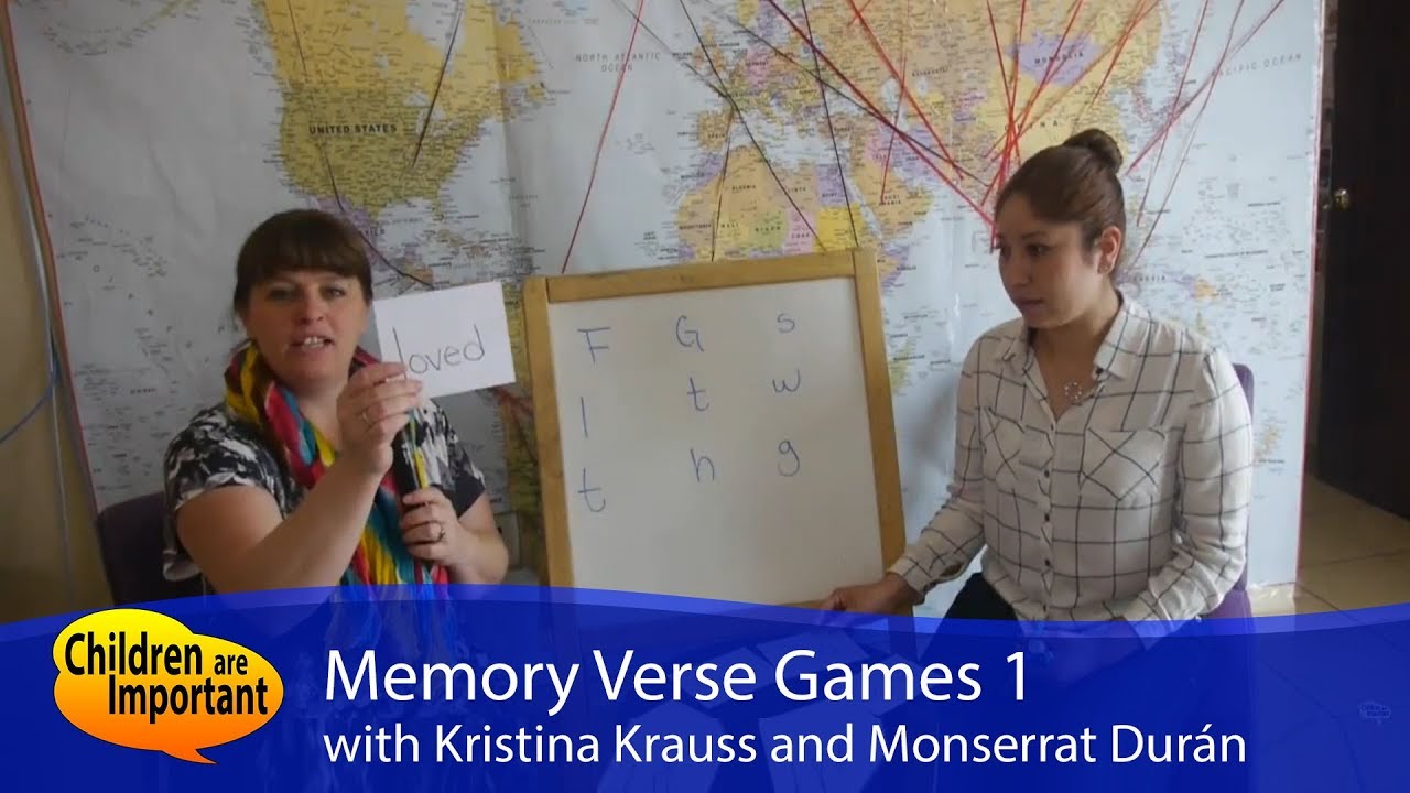 Memory Verse Games 1 - YouTube