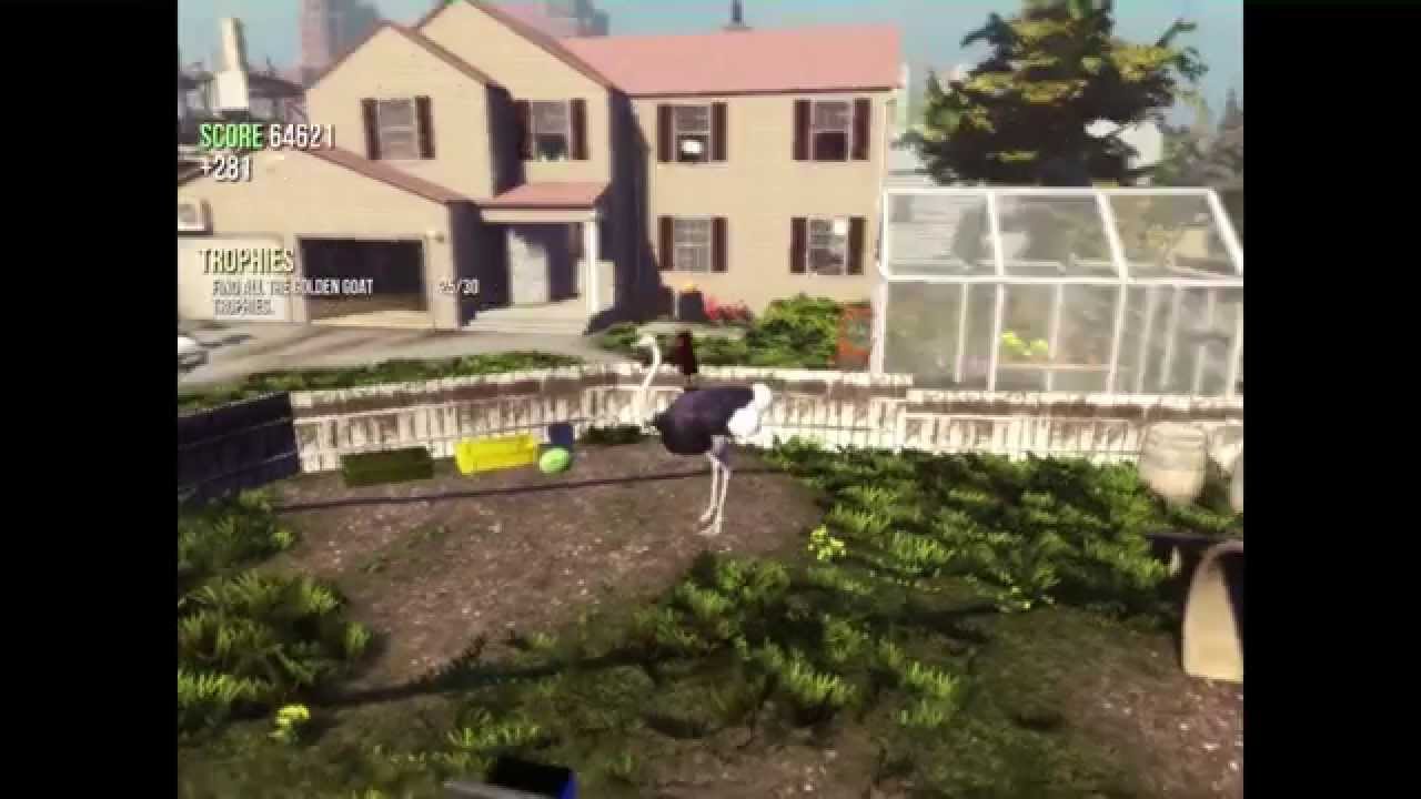 Goat Simulator PT34- Fastball Ostrich - YouTube
