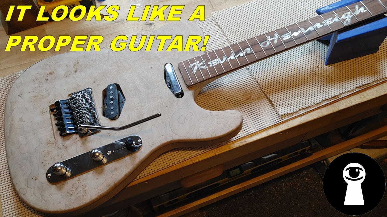 Custom Telecaster - Episode 13 - Hardware Mockup - YouTube