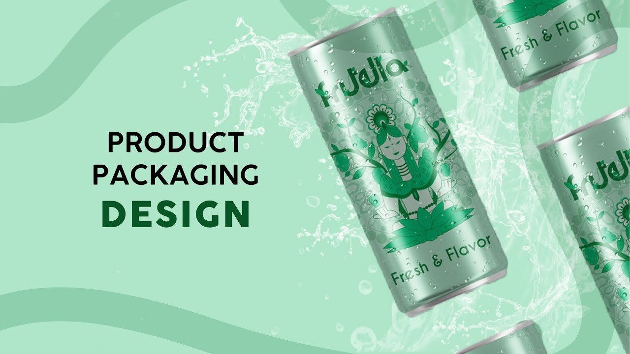 Product Packaging Design | Creating a Soft Drinks Brand - YouTube