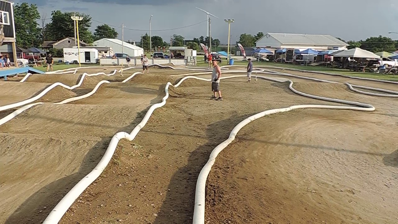 Nitro Buggy B-Main Jax Trax RC Raceway 6-29-2019 - YouTube