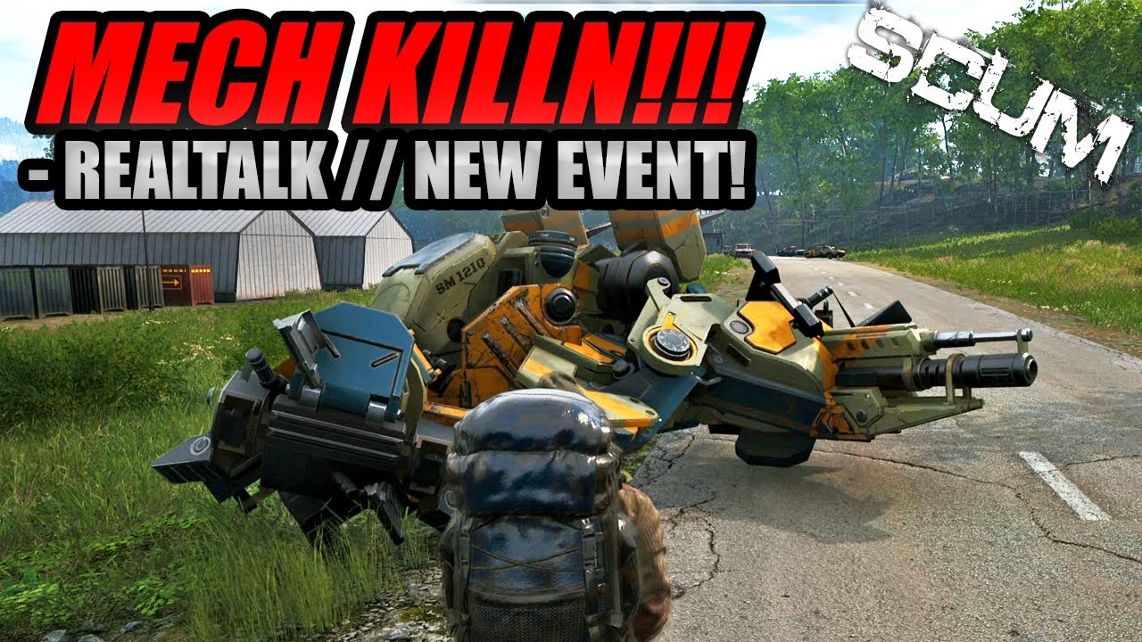 SCUM - Wir eliminieren einen Airport MECH-Roboter! ️ [Gameplay Deutsch ...