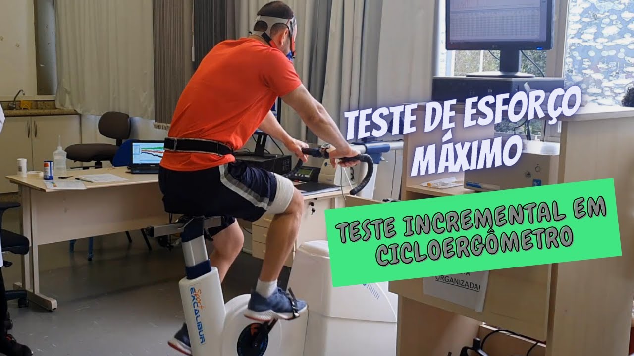 Teste em cicloergômetro - YouTube