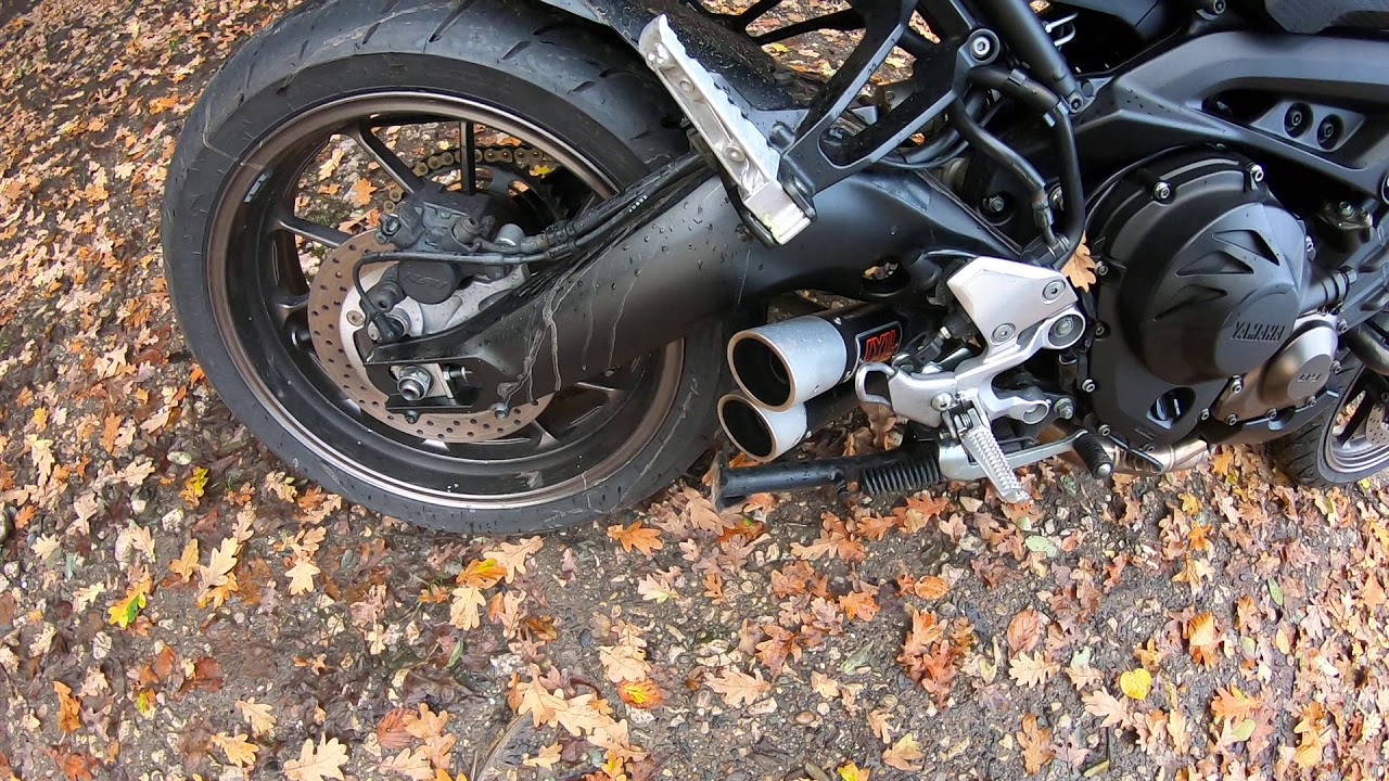 IXIL Hyperlow - exhaust system on Yamaha MT09 Tracer - YouTube